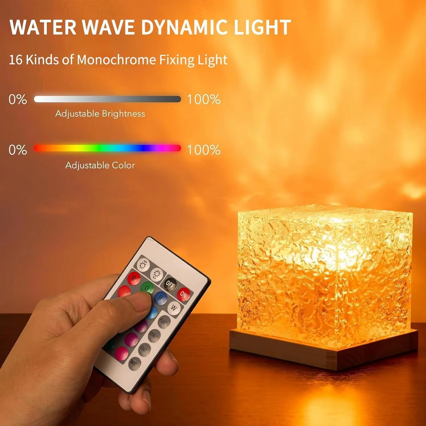 The Aurora Cube | Ocean Wave Aurora Lamp (Silent Motor Edition) – AfterGlow